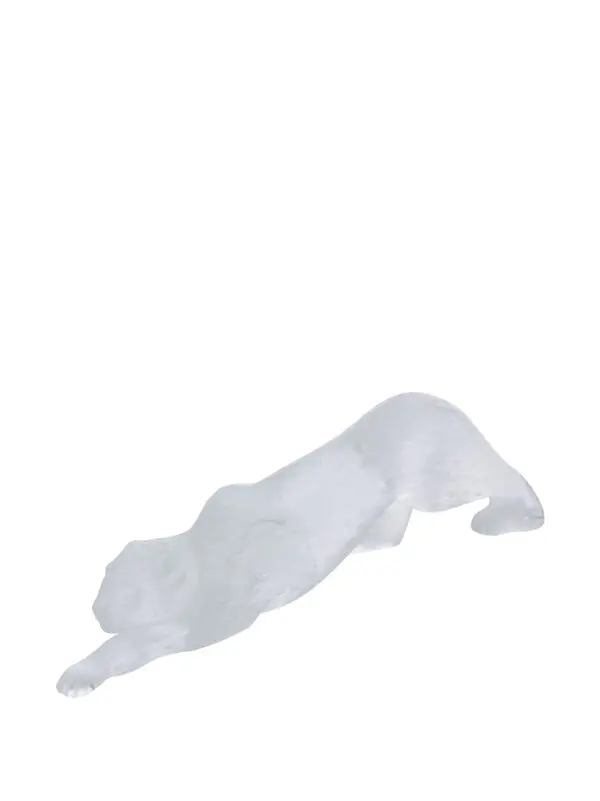 Lalique Zeila Panther Crystal Sculpture