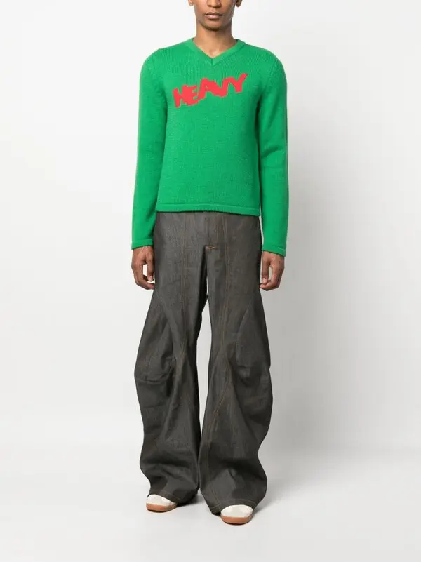 ERL Knit V-neck Sweater