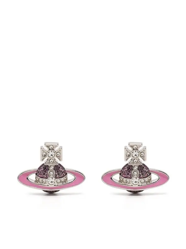 Vivienne Westwood Roxanne Orb Earrings - Silver | Editorialist