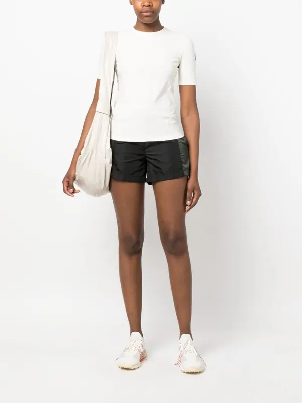 Moncler Logo-embossed Two-tone Shorts