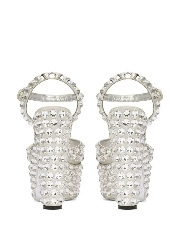 Dolce & Gabbana Rhinestone-embellished Platform Pumps