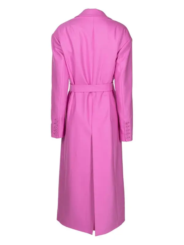 Costarellos Peak-lapels Trench Coat