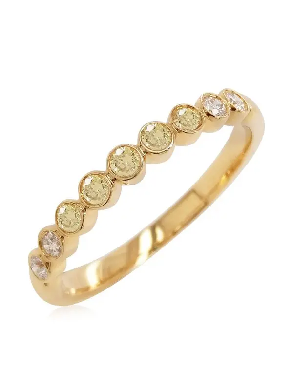 HYT JEWELRY 18kt Gold Diamond Ring - Yellow
