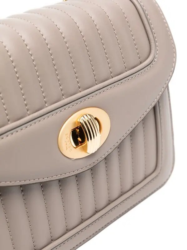 DELAGE Mini Ginette Shoulder Bag - Brown