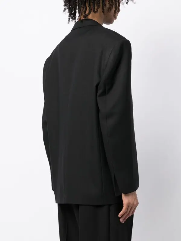 Random Identities Long-sleeved Oversized Blazer