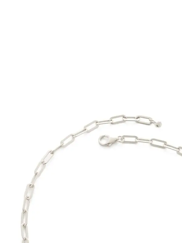 Monica Vinader Recycled Sterling Paperclip Chain Necklace - Silver