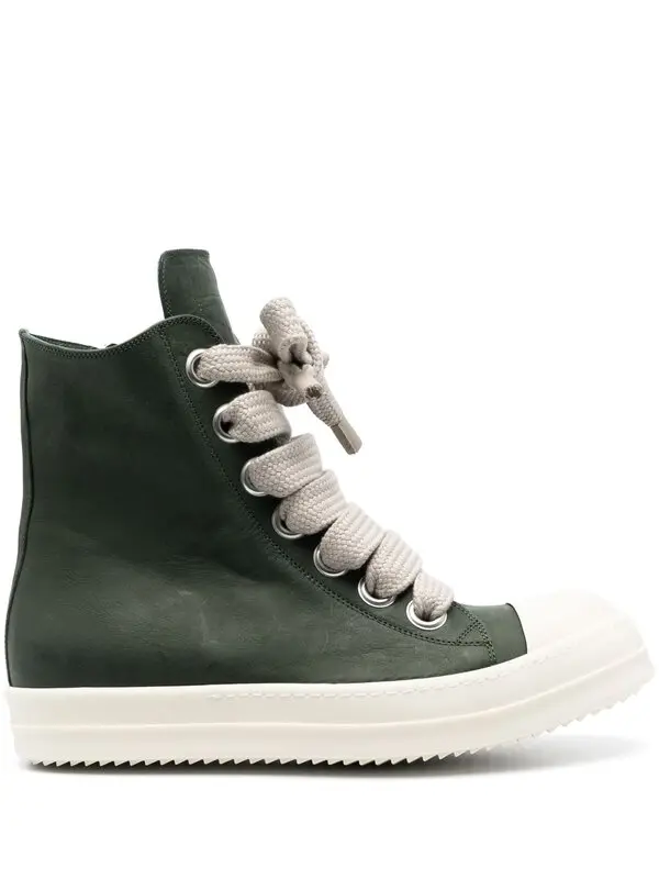 Rick Owens Chunky-laces High-top Sneakers