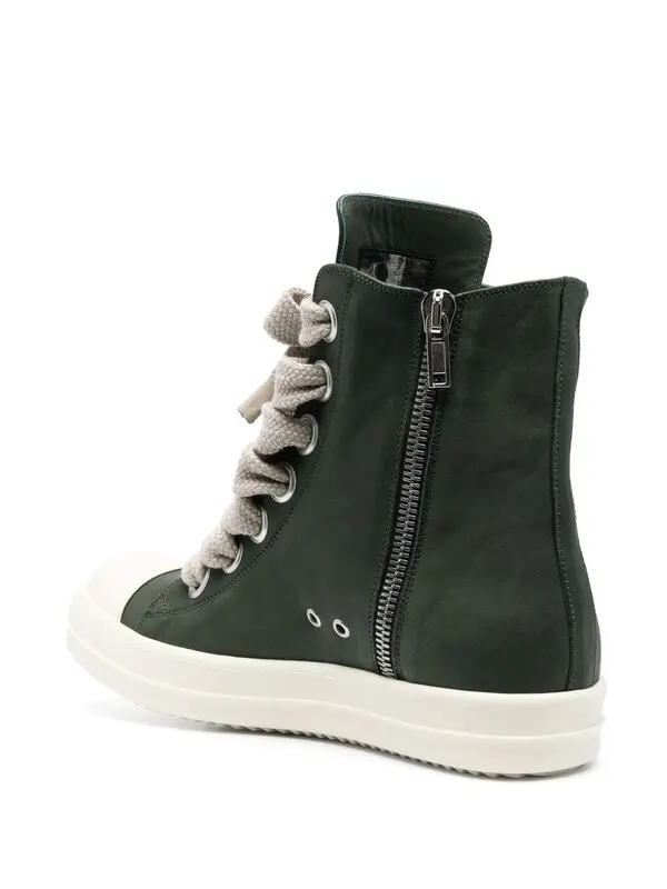 Rick Owens Chunky-laces High-top Sneakers