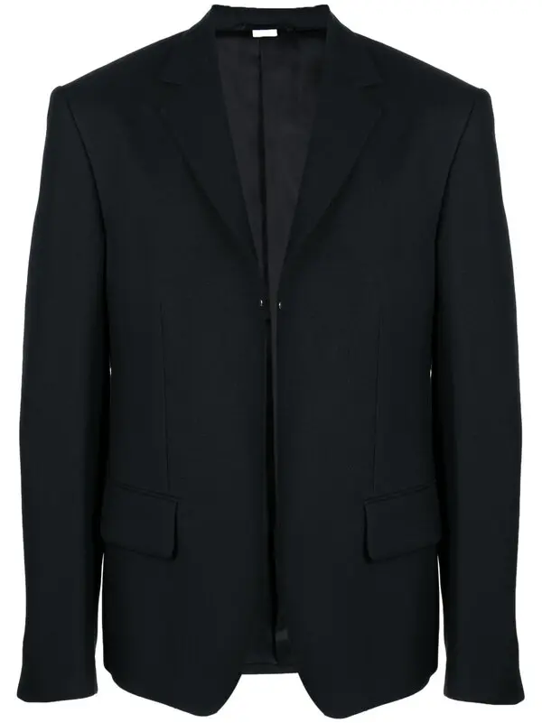 Random Identities Buttonless Long-sleeved Blazer