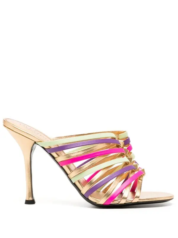 Valentino Garavani Strappy Stiletto Mules