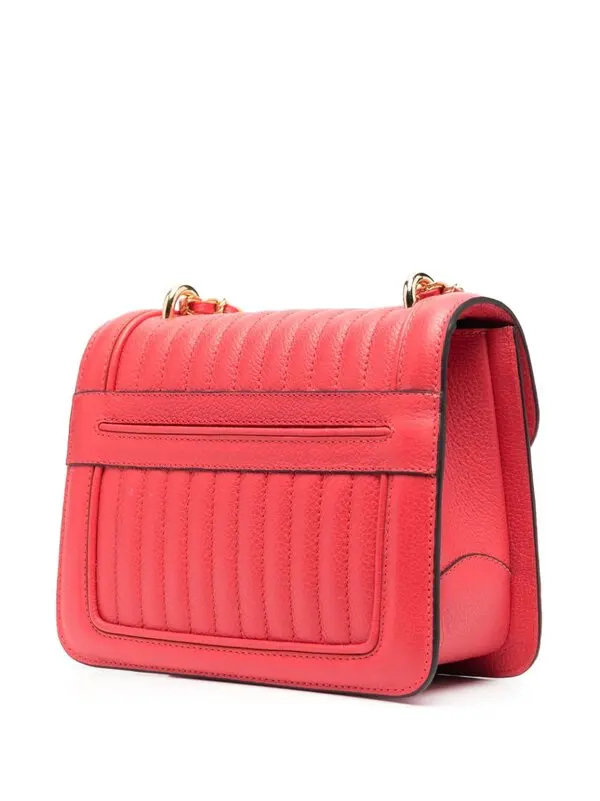 DELAGE Mini Ginette Shoulder Bag - Red