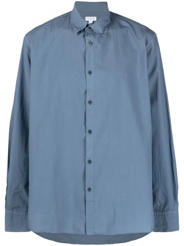 Sunspel Plain Cotton Shirt