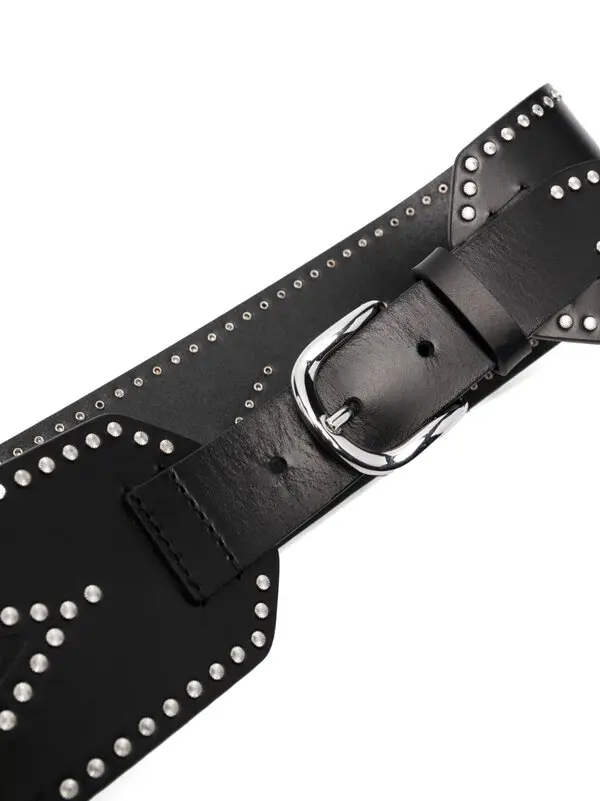 Isabel Marant Étoile Telma Studded Leather Belt