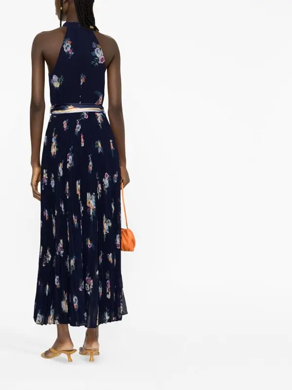 Zimmermann Sunray Picnic Floral-print Maxi Dress