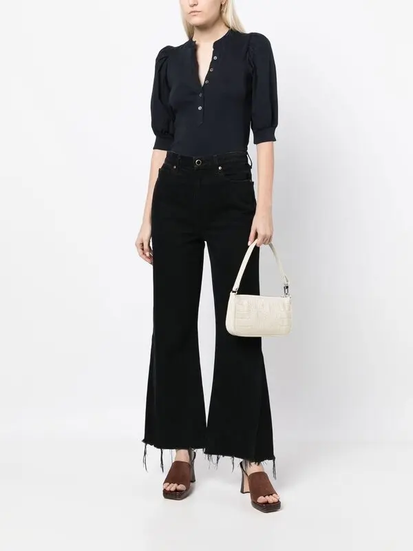 Veronica Beard Button-up Top - Blue