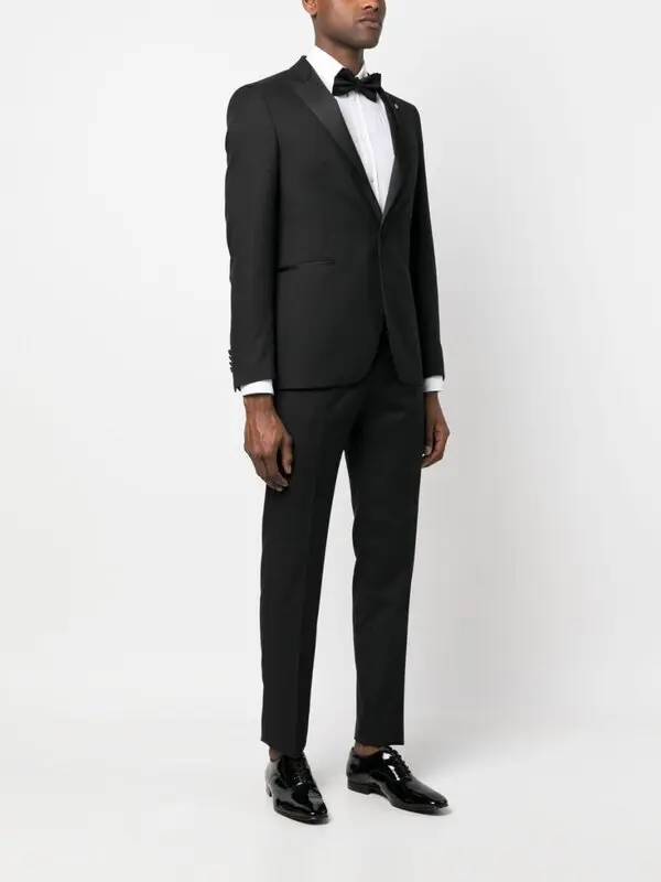 Tagliatore Single-breasted Dinner Suit - Black