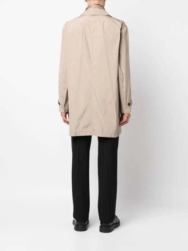 FAY Layered Trenchcoat - Brown