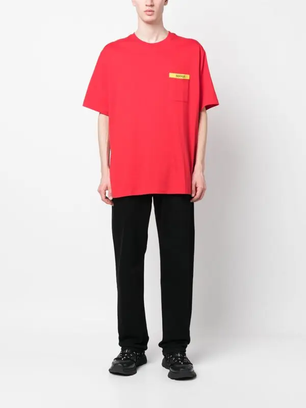 FERRARI Logo-print Crew-neck T-shirt