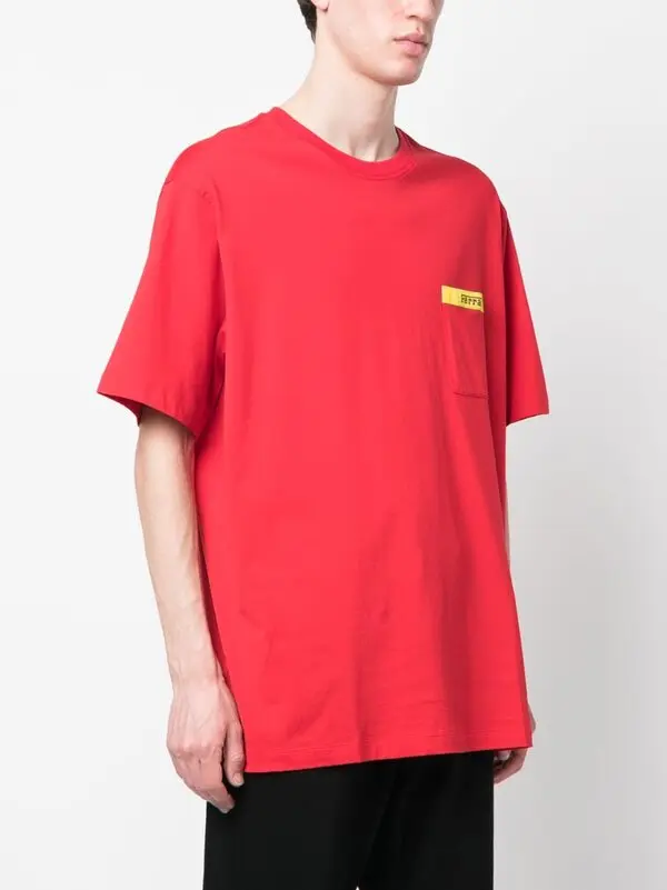 FERRARI Logo-print Crew-neck T-shirt