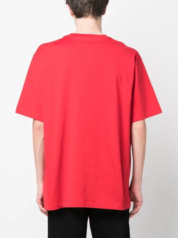 FERRARI Logo-print Crew-neck T-shirt