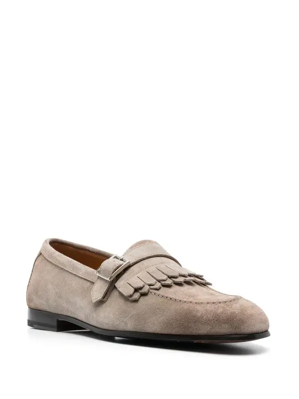 DOUCAL'S Fringe Detail Loafers