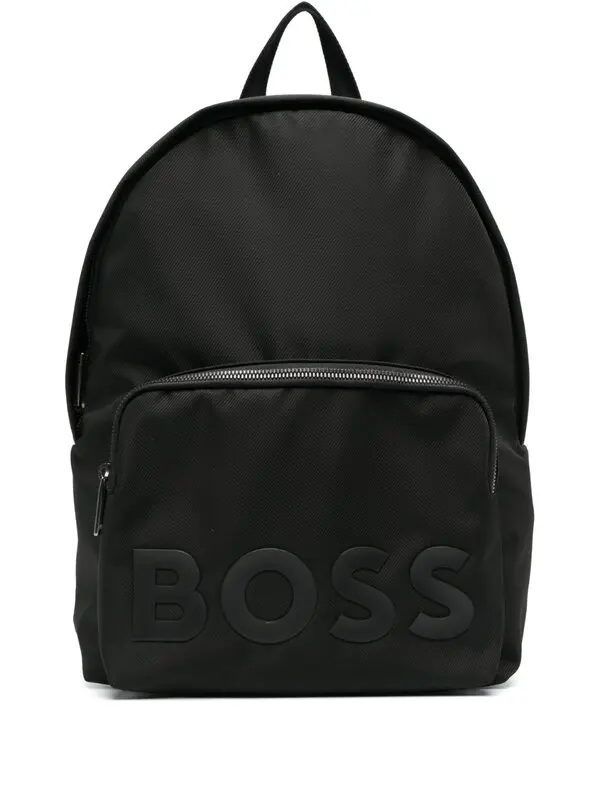 BOSS Embossed Logo Backpack