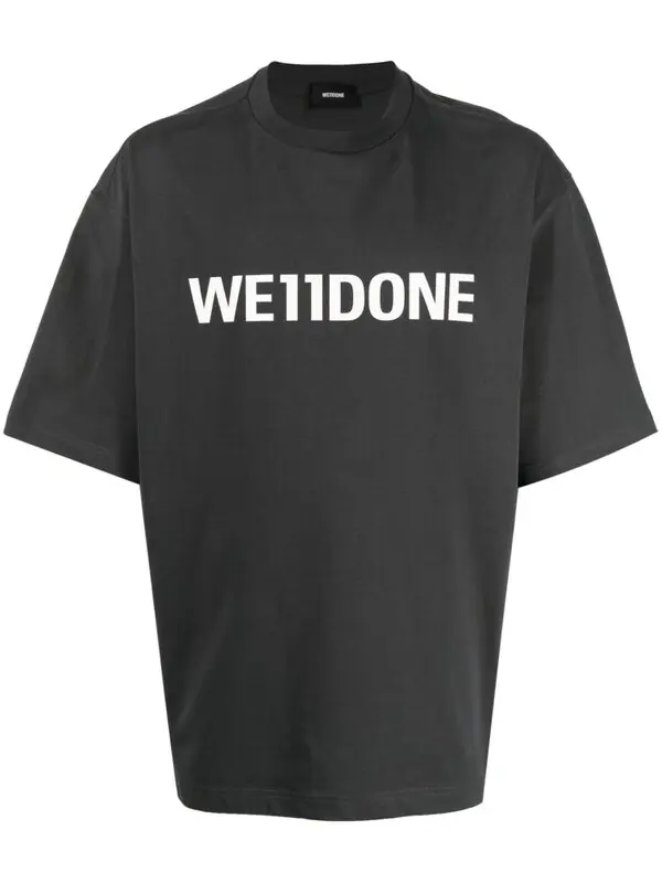 We11Done Logo-print T-shirt