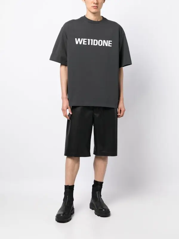 We11Done Logo-print T-shirt