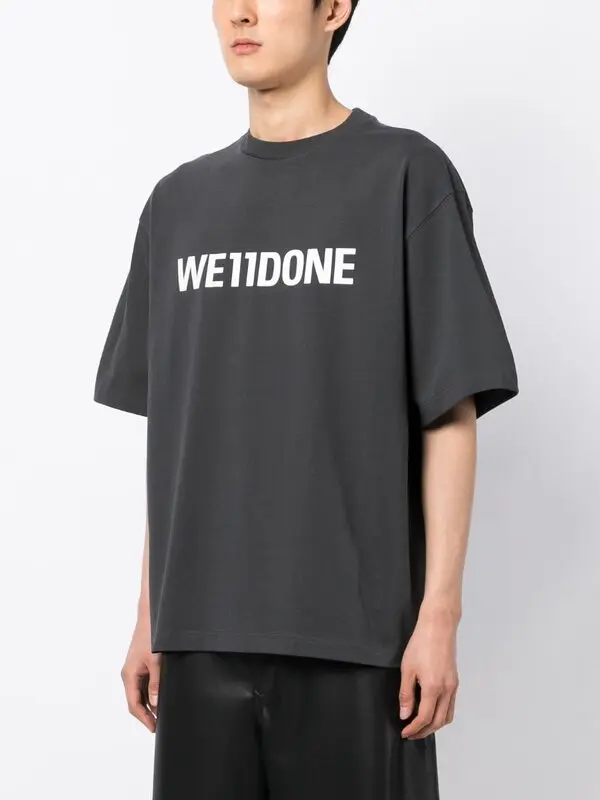 We11Done Logo-print T-shirt