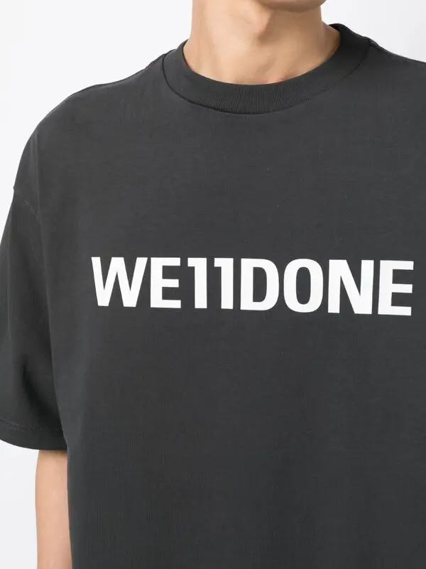 We11Done Logo-print T-shirt