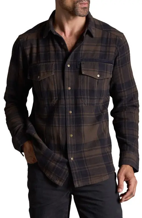 ROAN Axel Flannel Shirt Jacket - Hickory Plaid