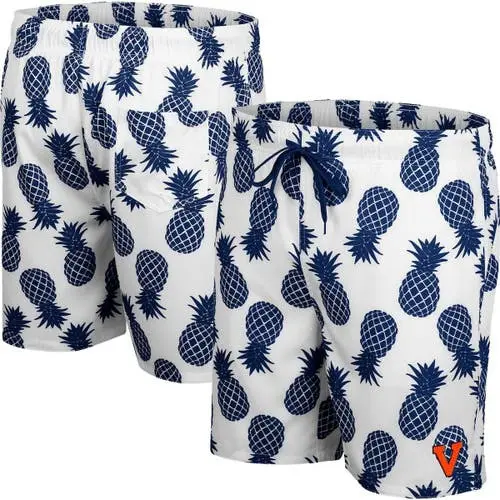 COLOSSEUM Virginia Cavaliers Pineapples Swim Shorts