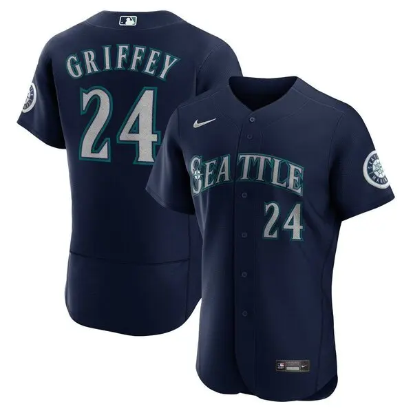 Nike Ken Griffey Jr. Seattle Mariners Alternate Authentic Official Player Jersey