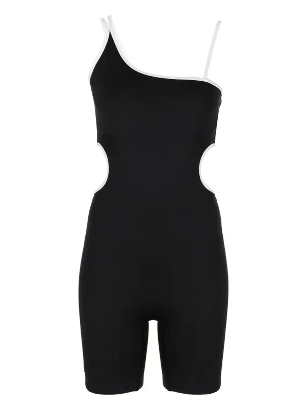 P.E Nation Cut-out Jumpsuit - Black