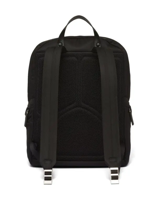 Prada Logo Plaque Backpack