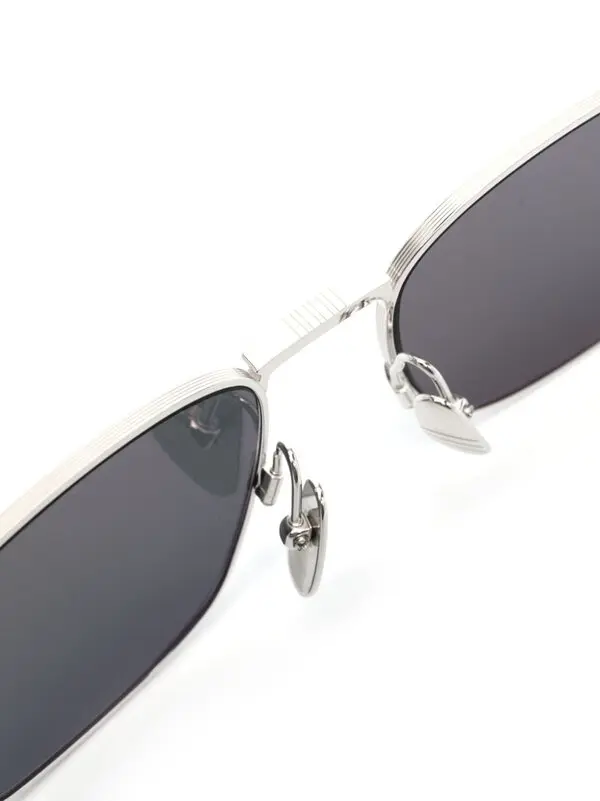 Thom Browne Square Pilot-frame Sunglasses - Grey