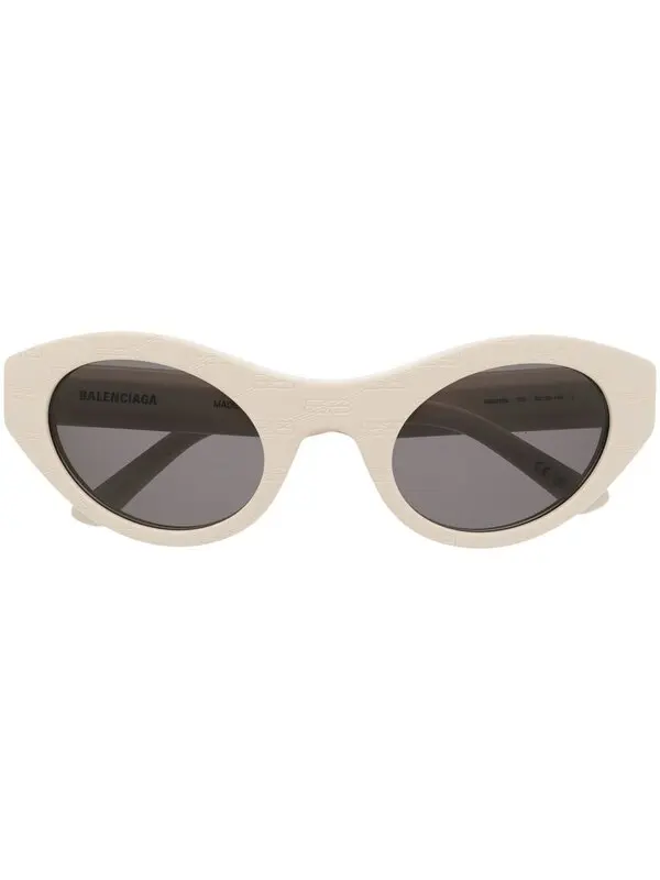 Balenciaga Monogram Cat-eye Sunglasses - Neutrals