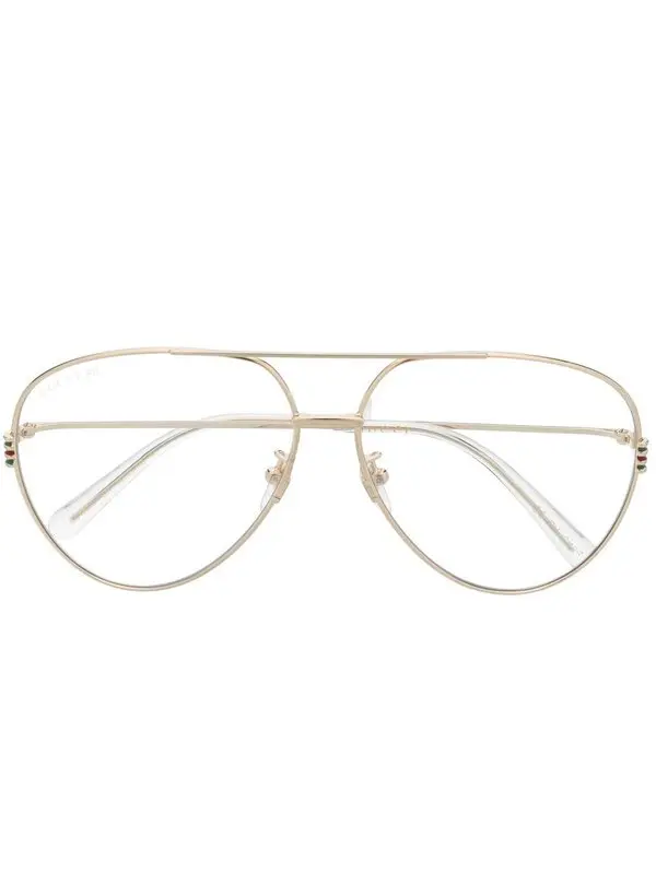 Gucci Pilot-frame Glasses