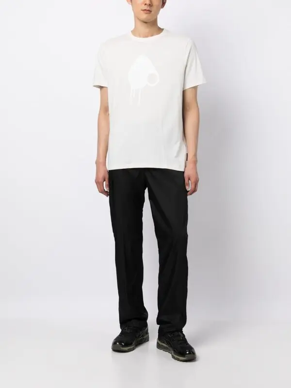 Moose Knuckles Augustine Logo-print T-shirt - White