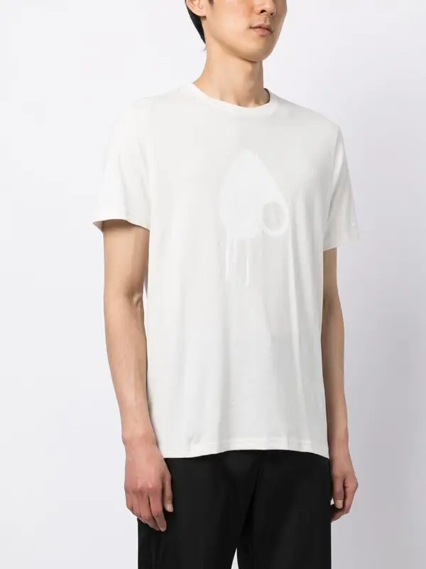 Moose Knuckles Augustine Logo-print T-shirt - White
