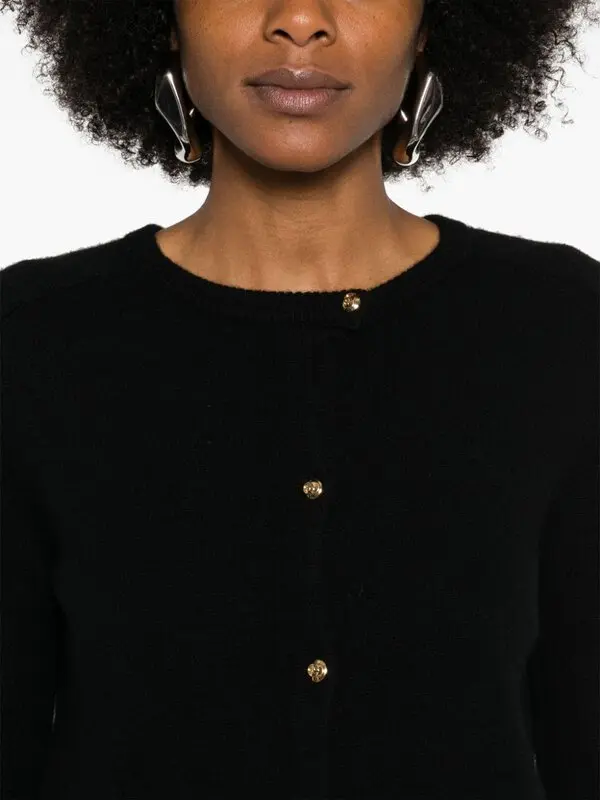Gucci Crew-neck Wool Cardigan