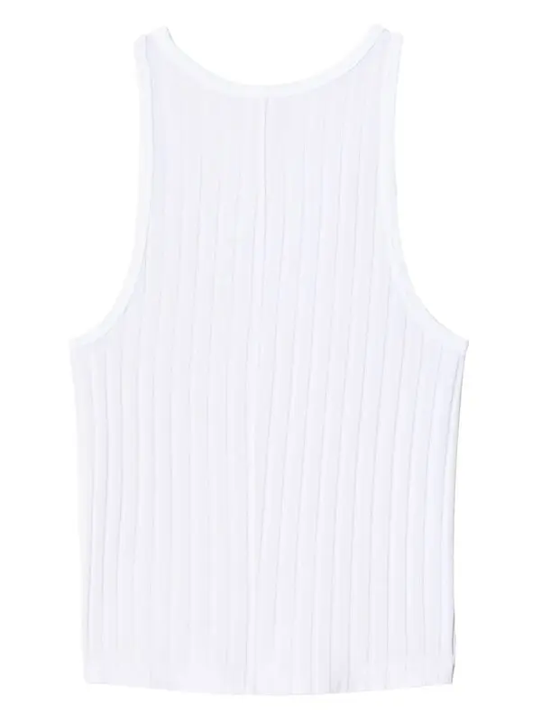 RE/DONE Ribbed-knit Tank Top