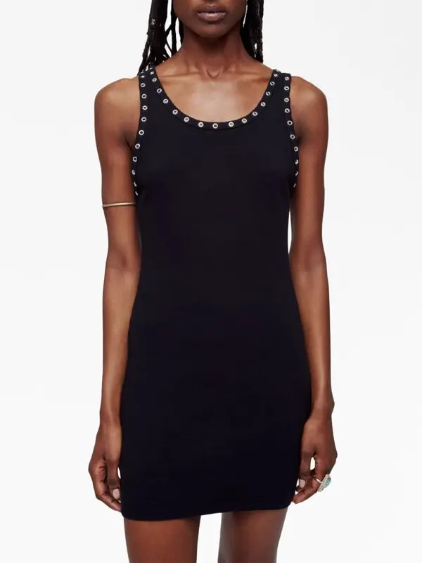 RE/DONE Eyelet Detail Tank Dress