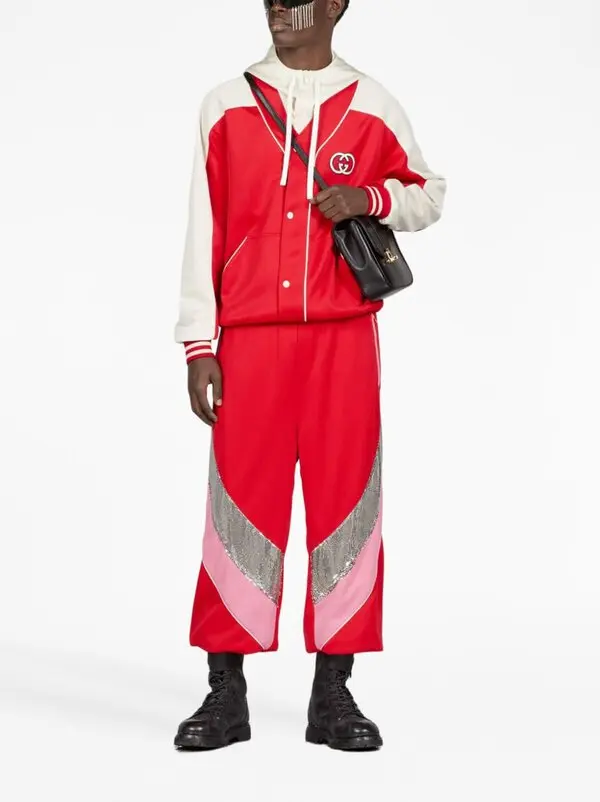 Gucci Gg Hooded Varsity Jacket