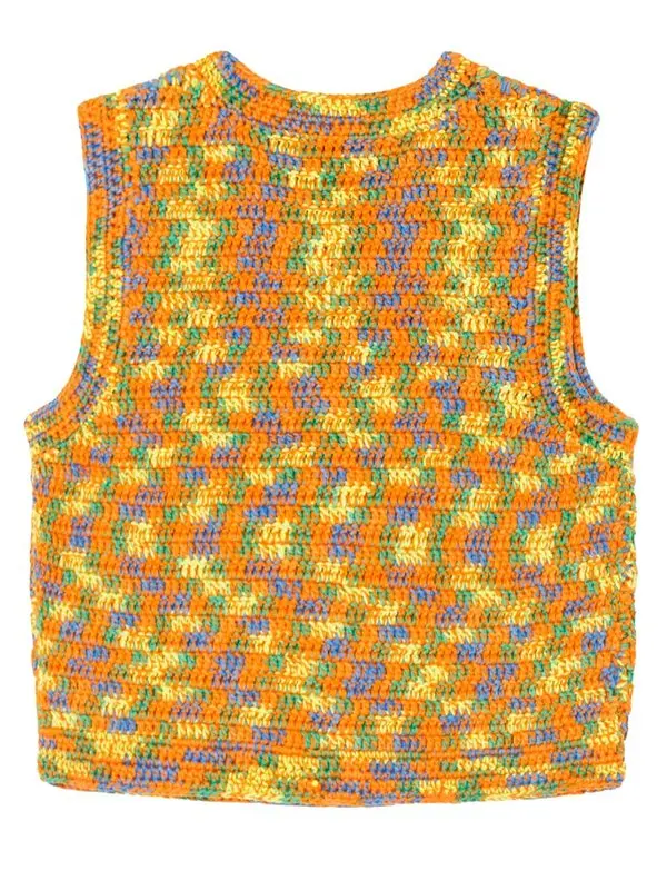 RE/DONE Front-button Knitted Vest