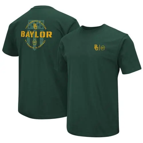COLOSSEUM Baylor Bears Oht Military Appreciation T-shirt - Green