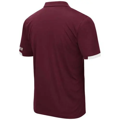 COLOSSEUM Mississippi State Bulldogs Big & Tall Santry Polo