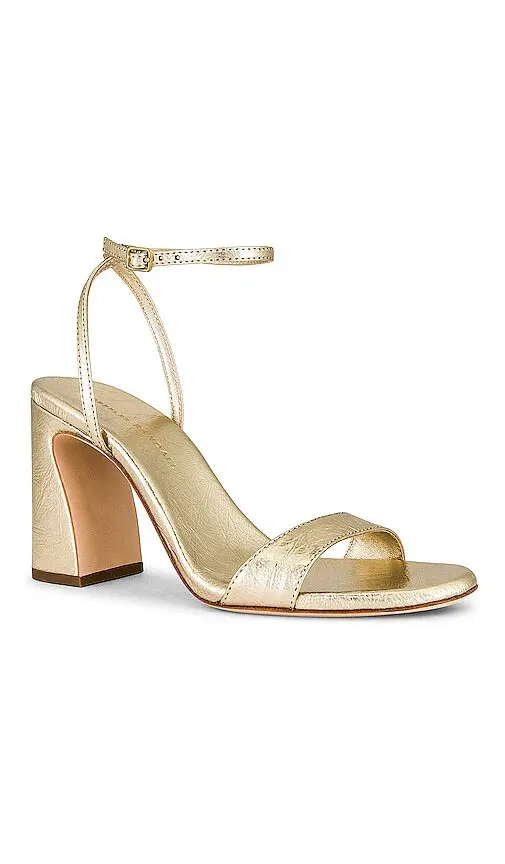 LOEFFLER RANDALL Malia Heeled Sandal - Champagne