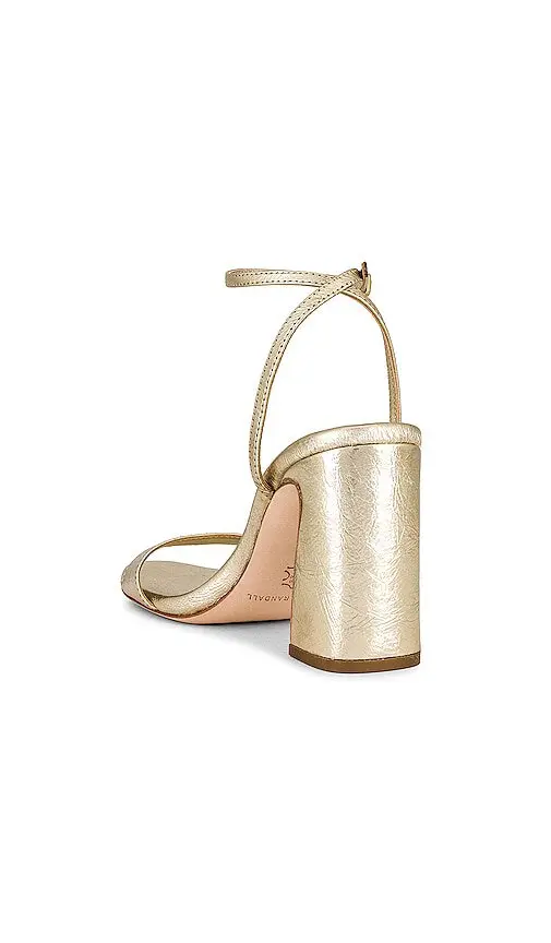 LOEFFLER RANDALL Malia Heeled Sandal - Champagne