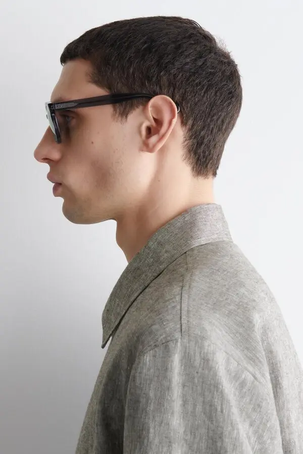 Cos D-frame Sunglasses - Black